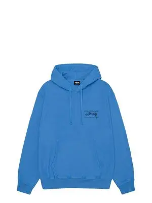 StÜssy Smooth International Hoodie - Blue
