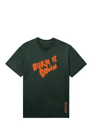 ANTI SOCIAL SOCIAL CLUB Burn It Down 2 Tee - Green