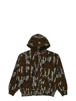 Supreme Work Zip Up Hooded Sweatshirt - Green