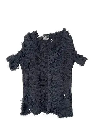 COMME DES GARÇONS Vintage Distressed Mesh Top