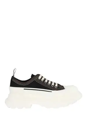 ALEXANDER MCQUEEN Tread Slick Lace-Up Sneakers