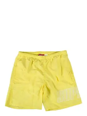 Supreme Logo Appliqué Water Short - Yellow