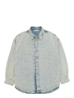 Acne Studios Monogram Shirt - Blue