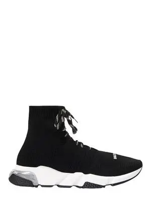 Balenciaga Speed Lace-up Sneakers - Black
