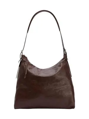 LEMAIRE Belted Hobo Bag - Brown