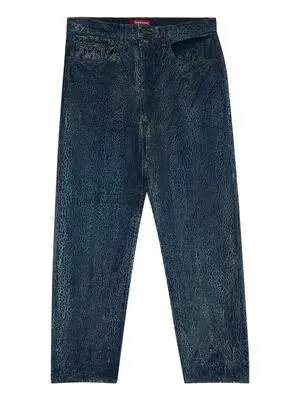 Supreme Crackle Regular Jean - Blue