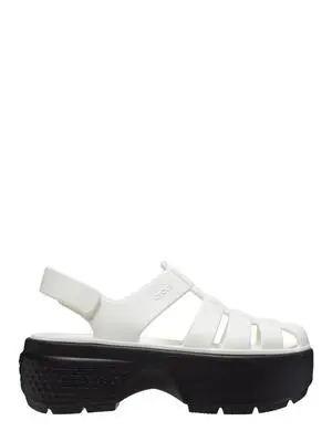 CROCS Stomp Fisherman Sandal - White