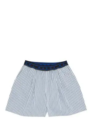 Marni Stripe Jersey Jacquard Pants - Blue