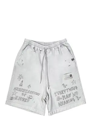 MIHARA YASUHIRO Bleached Shorts