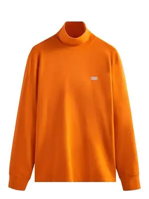 Kith Crystal Wash Turtleneck - Orange