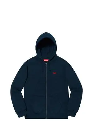 Supreme Small Box Zip Up Sweatshirt - Blue