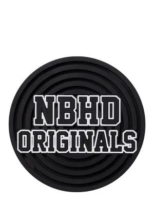 NEIGHBORHOOD Logo Coaster - Black