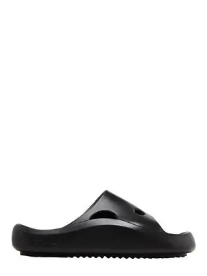 Off-White Meteor Rubber Sliders - Black
