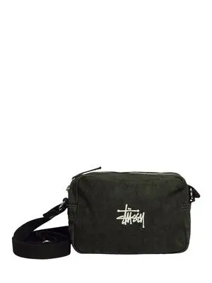 StÜssy Needle Punch Side Pouch - Black