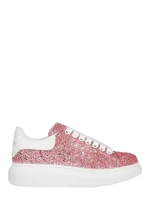 Alexander McQueen Oversized Glitter Sneakers - Pink
