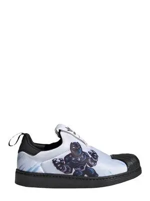 Adidas Marvel X Superstar 360 J 'black Panther - White