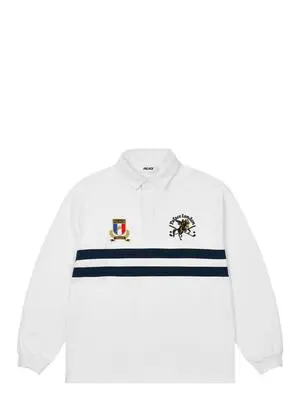 PALACE International Rugby Shirt - White