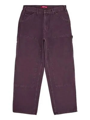 Supreme Double Knee Painter Pant - Purple