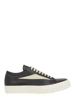 Rick Owens Edfu Vintage Low Sneakers - Black