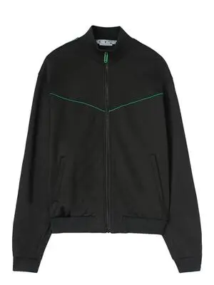 Off-White Slim Track Top - Black