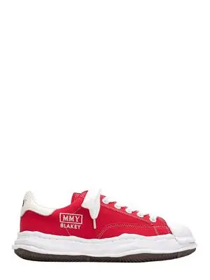 Mihara Yasuhiro Blakey Og Sole Canvas Low - Red
