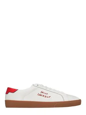 Saint Laurent Court Classic Sl/06 Low Sneakers - White