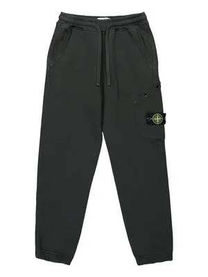 Stone Island Fleece Sweatpants - Grey