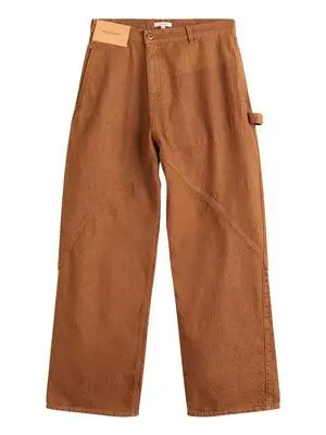 JW Anderson Aged Twisted Workwear Jeans - Brown