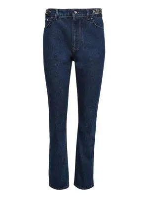 Rabanne Pantalon 'dark Denim - Blue