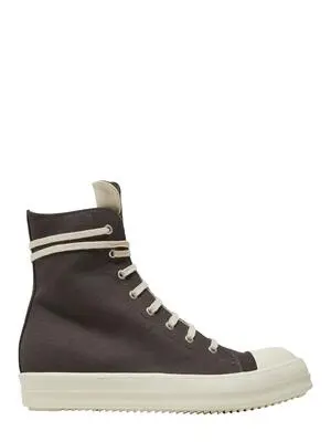 Rick Owens Edfu High-top Sneakers - Black