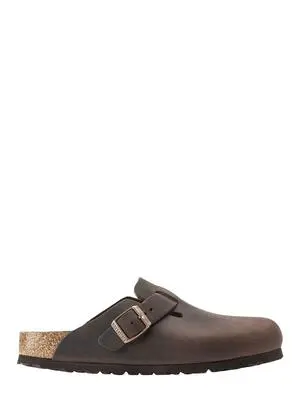BIRKENSTOCK Boston Oiled Leather Clogs - Brown