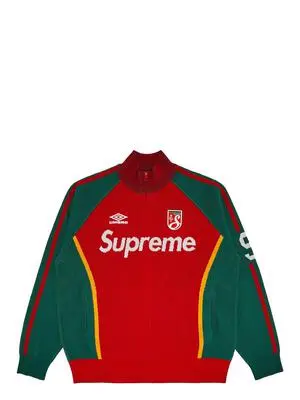 Supreme X Umbro Zip-up Sweater - Red