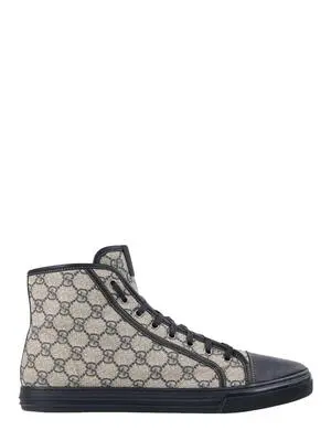 Gucci California Gg High Top Sneaker - Brown