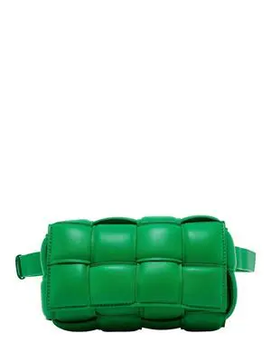 Bottega Veneta Padded Cassette Belt Bag - Green