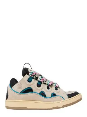 LANVIN Curb Sneakers Cream