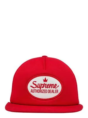 Supreme Authorized Mesh Back 5-panel - Red