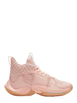 JORDAN Why Not Zer0.2 Gs Cotton Shot Sneakers - Pink