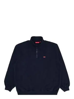 Supreme Small Box Half Zip Pullover - Blue