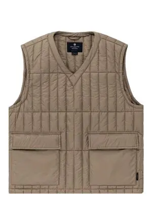 Aimé Leon Dore X Woolrich Filled Vest - Brown