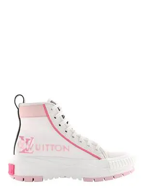 LOUIS VUITTON Squad Sneaker Boot - White