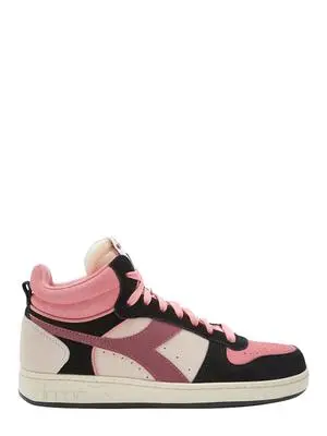 DIADORA Magic Basket Demi Suede Sneakers - Pink