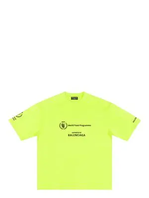 Balenciaga World Food Programme Graphic T-shirt - Yellow