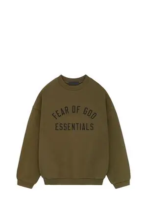 Fear Of God Fleece Crewneck - Green
