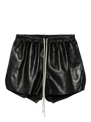 Rick Owens Pelle Boxer Shorts - Black