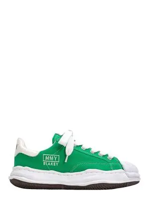 Mihara Yasuhiro Blakey Og Sole Canvas Low - Green