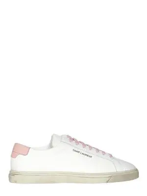 Saint Laurent Andy Low Sneakers - White