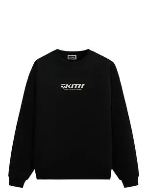Kith For Taylormade Find Your Game Nelson Crewneck - Black