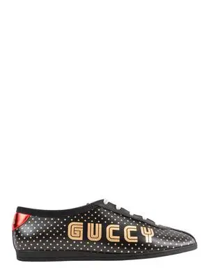 Gucci Falacer Low 'guccy' Sneakers - Black