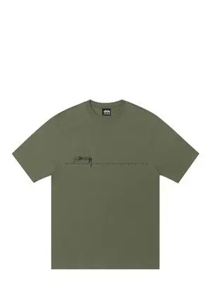 StÜssy Smooth 80 Tee - Green