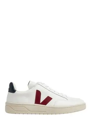 VEJA V-12 Leather Sneakers - White